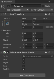 【Unity】端末のセーフエリアの見え方を確認してノッチを回避する方法【Device Simulator】 - umi studio blog