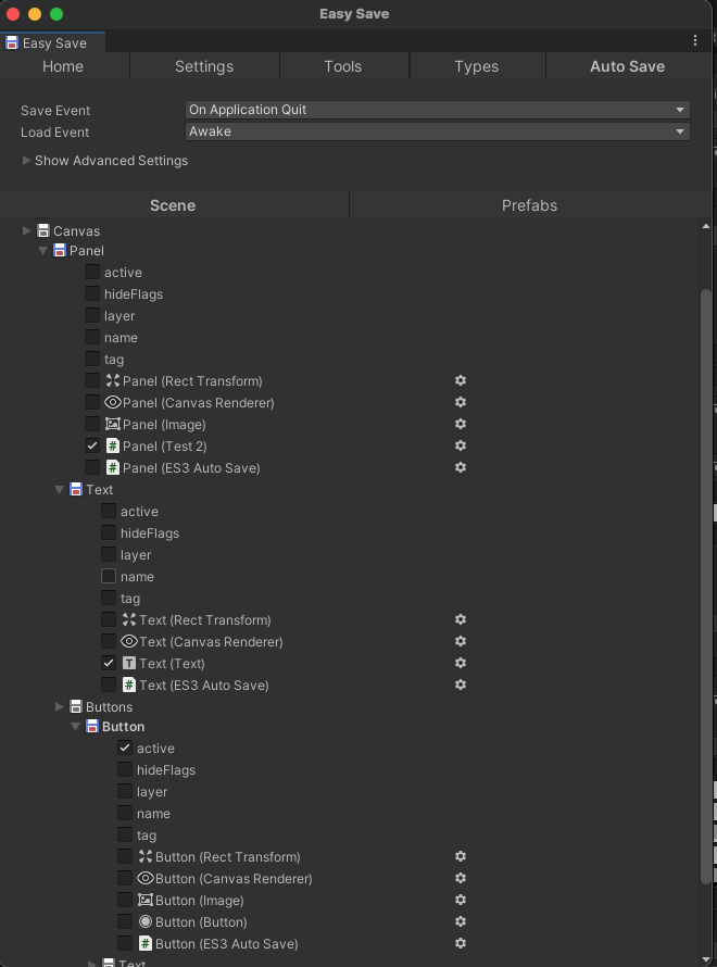 【Unity】セーブ機能の作り方！コード要らずで簡単に実装できるおすすめアセットの紹介【Easy Save】 - umi studio blog