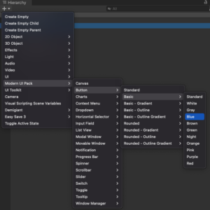 【Unityアセット】シンプルなおすすめUIアセット！Modern UI Packの使い方 - umi studio blog