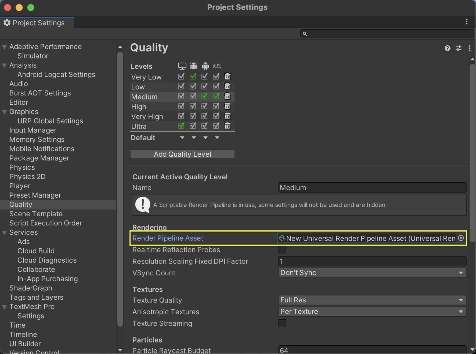 【Unity】プロジェクト途中からURPへ変更する方法！2Dライティングには必須 - umi studio blog