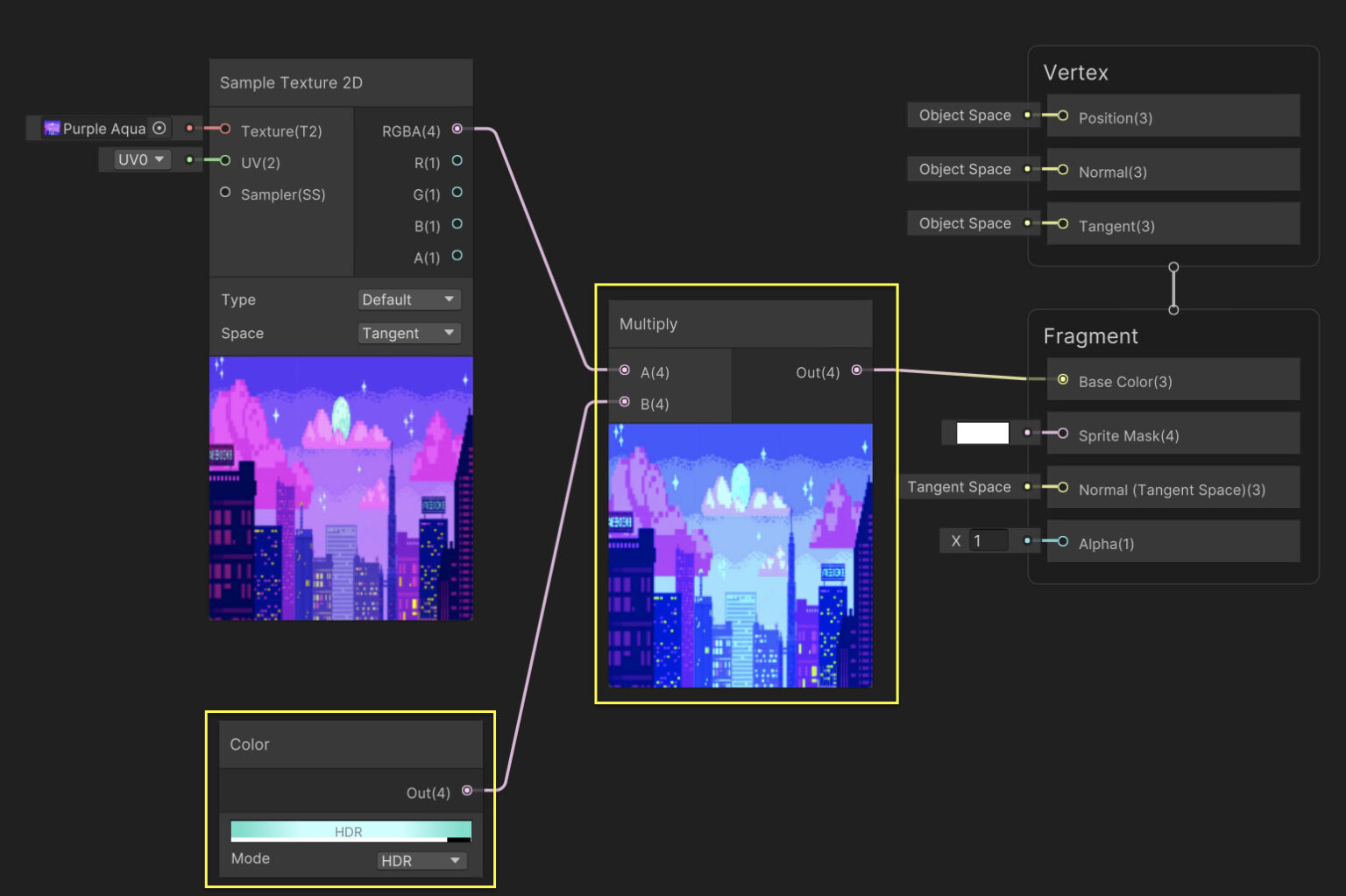 【Unity】シェーダーグラフで画像をUVスクロールさせよう - umi studio blog