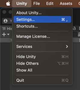 【初心者向け】Unityを日本語化しよう！英語に戻すことも可能！【Mac, Windows】 - umi studio blog