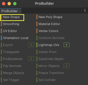 [Unity] Basic Guide to Using ProBuilder: From Creating and Editing 3D ...
