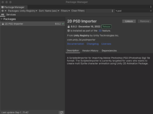 【Unity】Photoshop、Affinity Designerで作成した2Dキャラクターの画像をUnityにインポートする方法【2D PSD Importer】 - umi studio ...