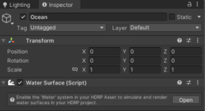 【Unity】2022 LTS および 2023.1から搭載された新機能「Water System」を使って水や海を作ってみた！ - umi ...
